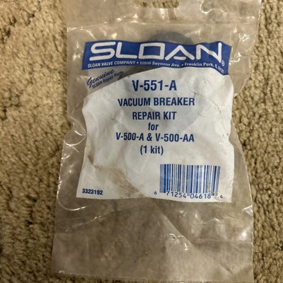 SLOAN V551A Vacuum Breaker Repair Kit For V-500-A & V-500-AA Vacuum ...