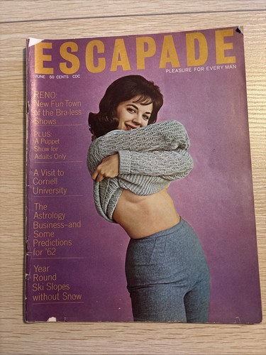 VINTAGE Escapade June 1962 MAGAZINE | eBay