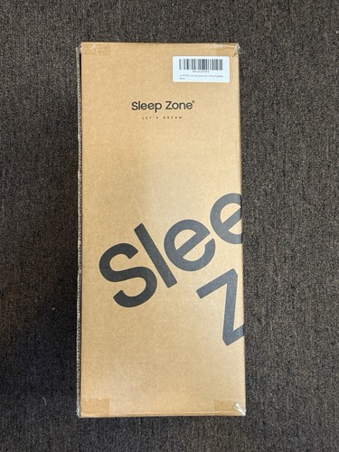 SEALED! SLEEP ZONE Comforter Queen, Diamond Quilting White NIB | eBay UK