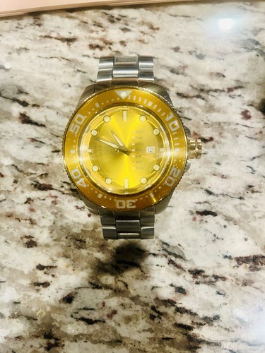 Android Divemaster 200 Automatic Watch - Model AD813 - Yellow | eBay
