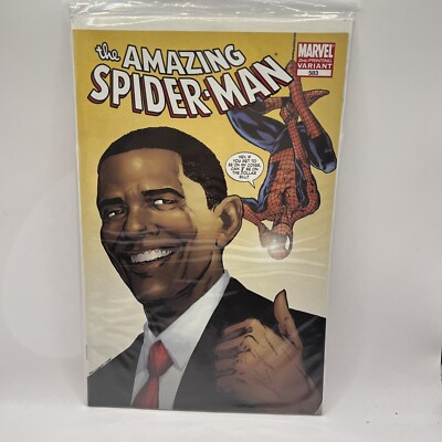 Amazing Spider-Man #583 Obama 2nd Print Cover Marvel Comics NM 2009 | eBay