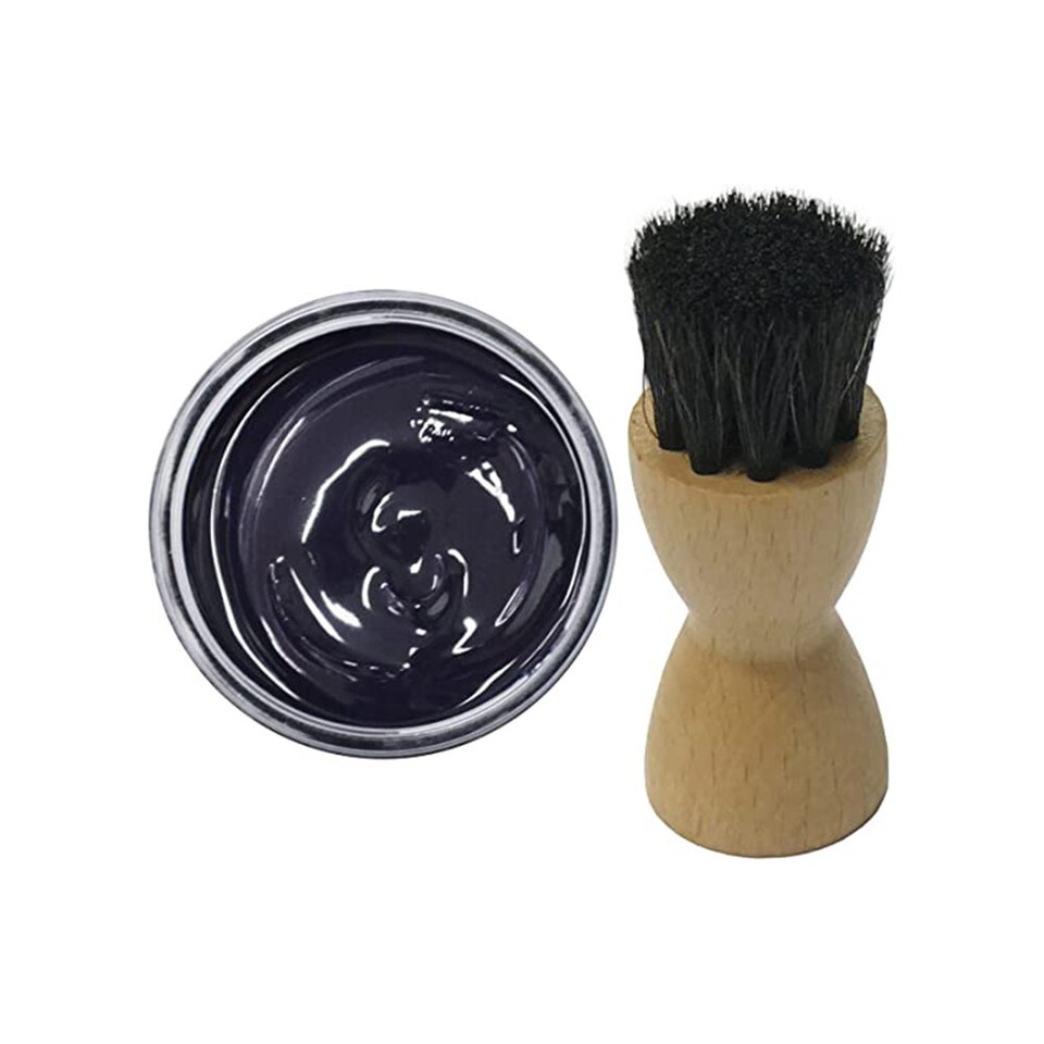 50ml Shoe Boot Wax Polish Cream - High Shine Polish With Application ...