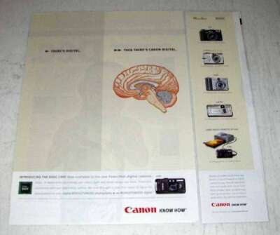 2003 Canon Camera Ad - G5, S400, A80, A300, S50 | eBay