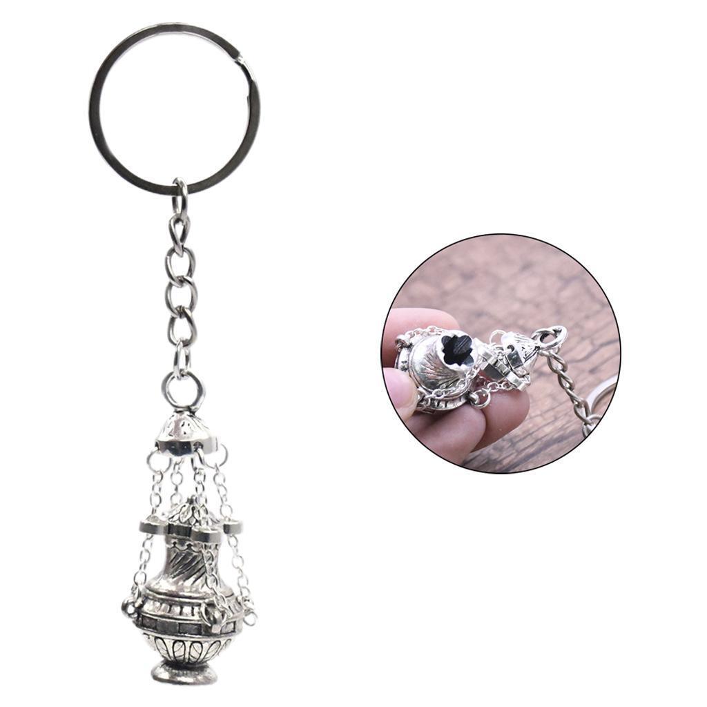 Incense Burner Keychain Keyring Keyfob Jewelry Purse Backpack Bag ...
