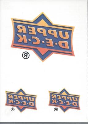 2015-16 Upper Deck AHL Upper Deck Logo Tattoos #UD3 Upper Deck Logo ...