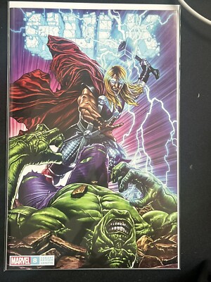 HULK #8 * NM+ * MICO SUAYAN EXCLUSIVE Trade VARIANT THOR VENOM HOMAGE ...