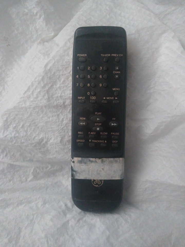 Fastshipping🇺🇲 GE 221391 VCR Remote Control For VG4053 no back cover ...