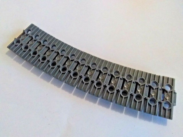LEGO Technic Caterpillar Track Link Tank Tread Dark Bluish Grey X12 ...