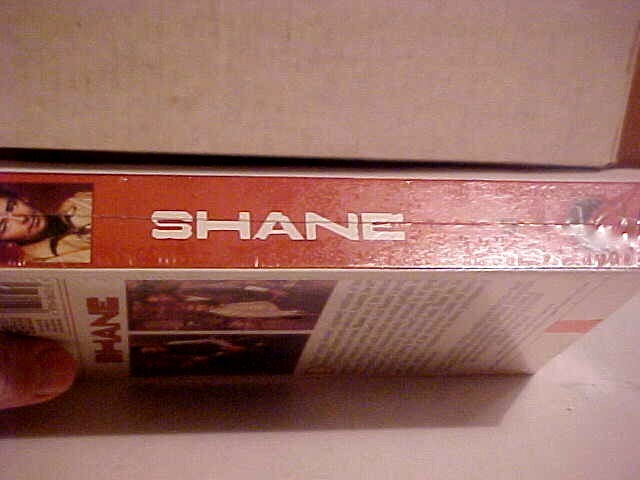 CLASSIC Western "Shane" VHS NEW SEALED ALAN LADD JACK PALANCE BEN ...