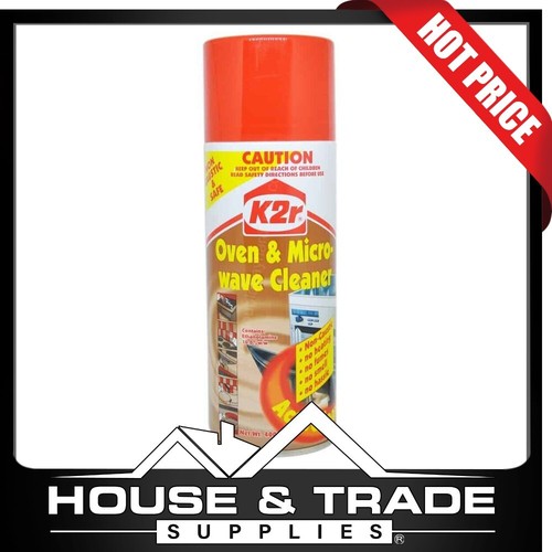 K2R Oven & Microwave Cleaner Non-Caustic 400g Hassle-Free K2R-OVEN ...