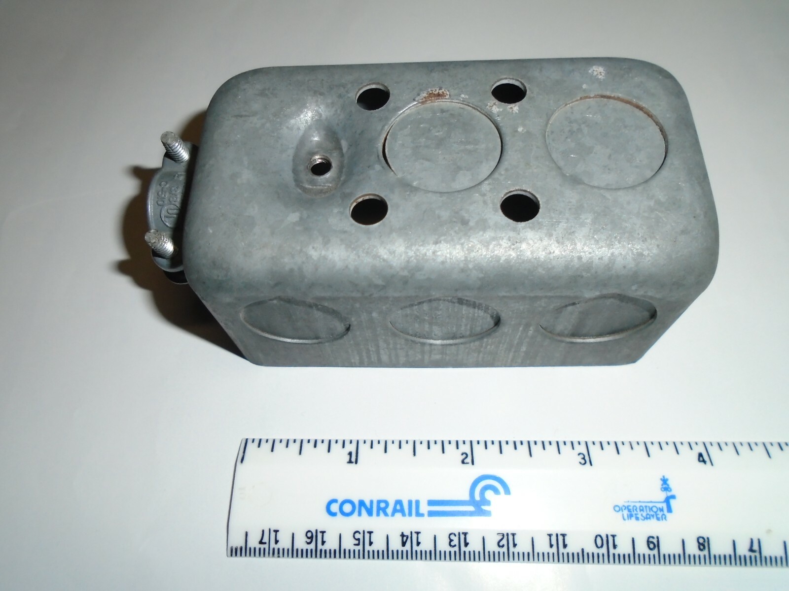 Steel City #58361-1/2 Handy/Utility Box Galvanized 4" x 2.125" x 1.875 ...