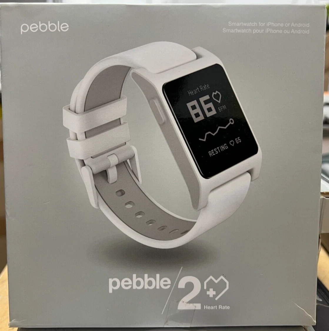 Pebble Watch White