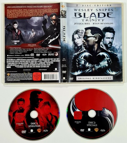 2-DVD Edition Blade III Trinity German OVP Horror Action Vampire Blood ...