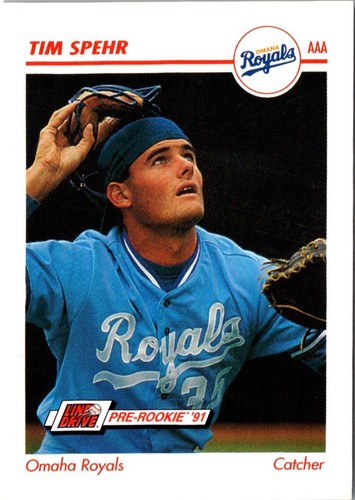 1991 Line Drive AAA Tim Spehr #346 Omaha Royals Baseball Card | eBay