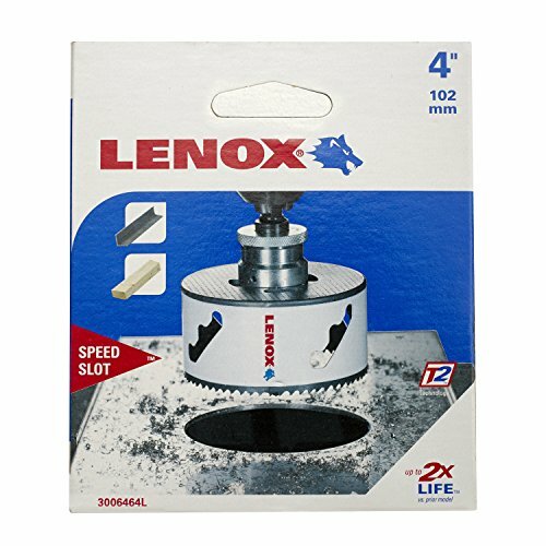 LENOX Tools Bi-Metal Speed Slot Hole Saw with T3 Technology, 4" | eBay