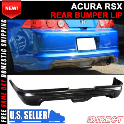 For 05-06 Acura RSX Coupe 2Dr Mugen Style PU Rear Bumper Lip Spoiler | eBay