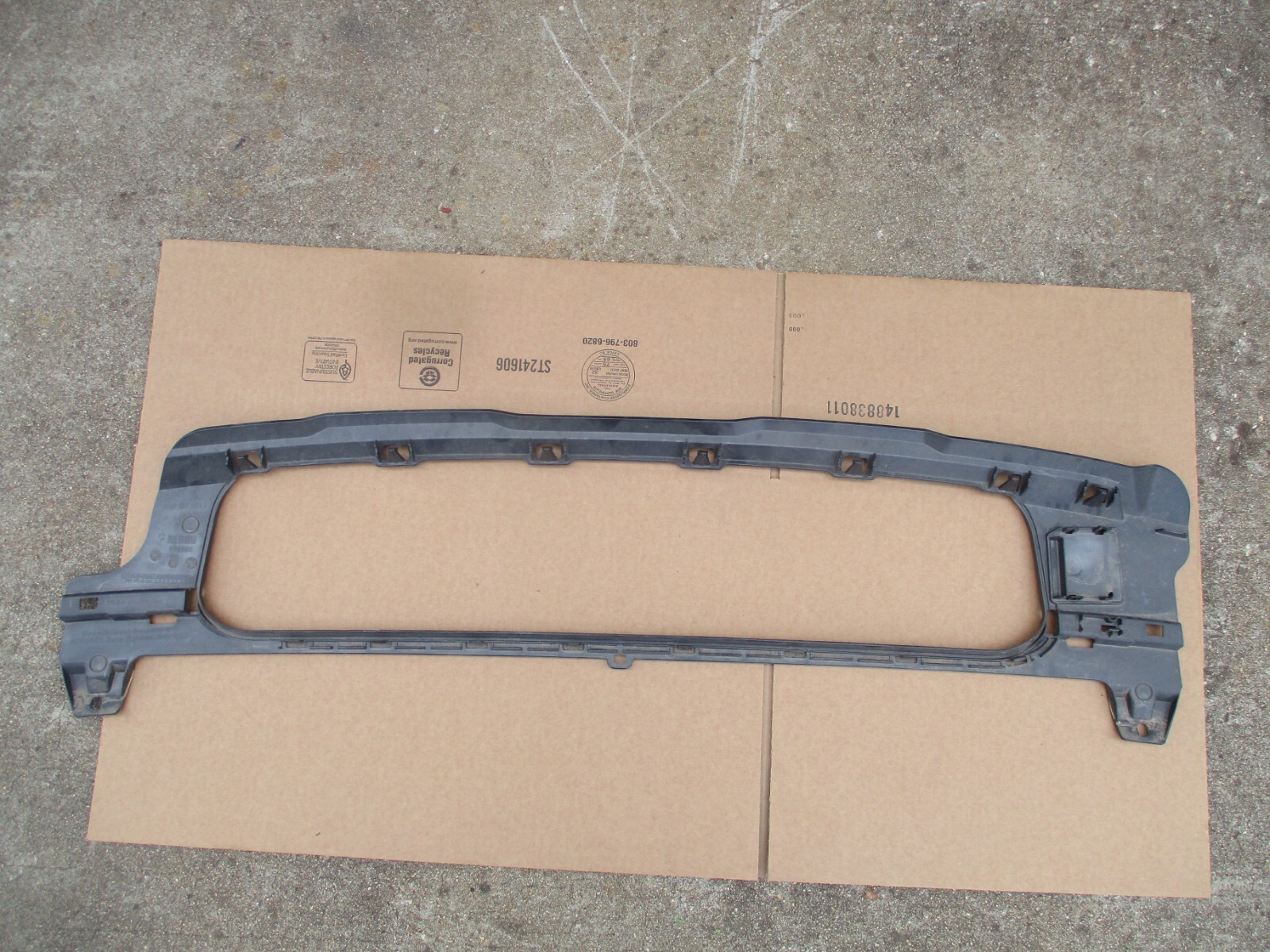 2017 2018 2019 AUDI Q7 REAR LOWER BUMPER VALANCE DIFFUSER OEM | eBay