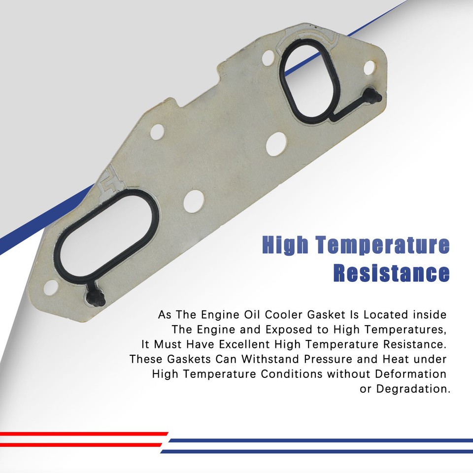 Engine Oil Cooler Seal Gasket Fit for Audi A4 A5 A6 A7 Quattro Q5 Q7 S4 ...