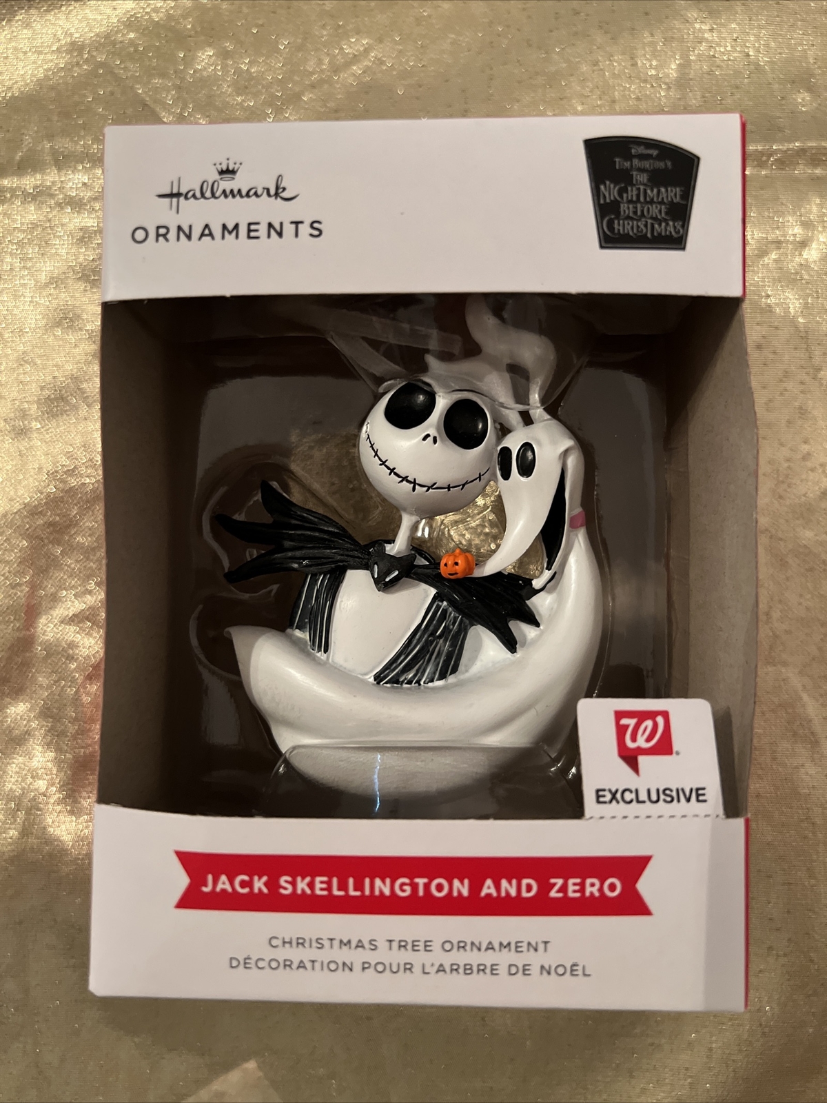 NEW Boxed Hallmark Ornament Nightmare Before Christmas Jack Skellington ...