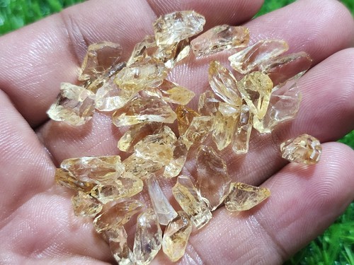 Citrine jaune naturelle brute 41 pièces pierre précieuse en vrac 13-15 ...