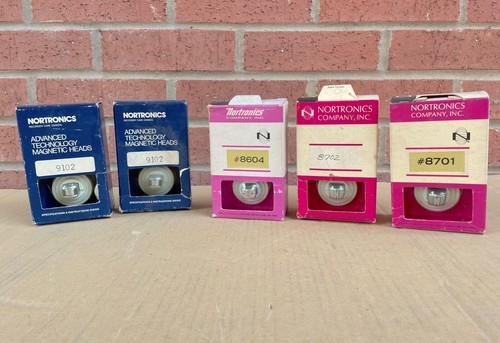 Nortronics Advance Technology Magnetic Heads Vintage NOS 9102 8604 8702 ...
