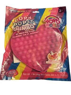 Popper Fidget Pop N Pop It Jumbo YoYo World Fruit Punch Scented Toy NEW ...