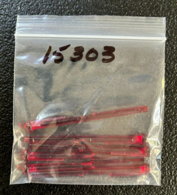 Lego PN 15303 Spring Shooter Projectile - Trans Red - 6 Pcs - New | eBay