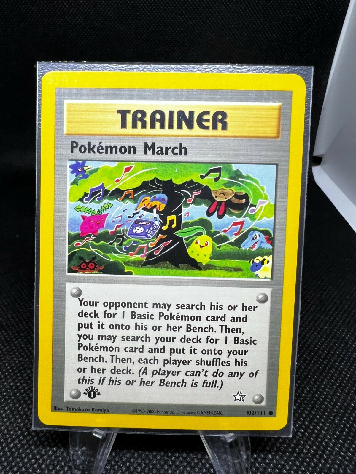 1st Edition Pokemon Neo Genesis 102/111 Pokémon March Near Mint! | eBay