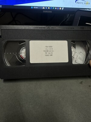 Alien (VHS, 1979) Fox Video Promo Screener Production Demo **RARE HTF ...