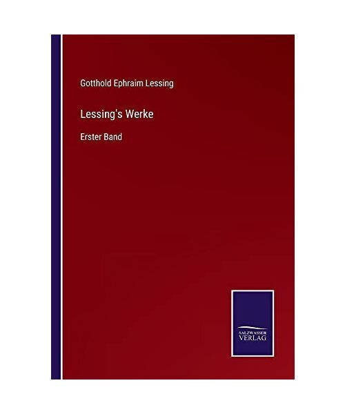 Lessing's Werke: Erster Band, Gotthold Ephraim Lessing | eBay UK