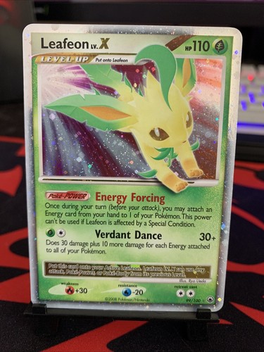 Pokémon TCG Leafeon LV.X Majestic Dawn 99/100 Holo Rare Holo LV.X | eBay
