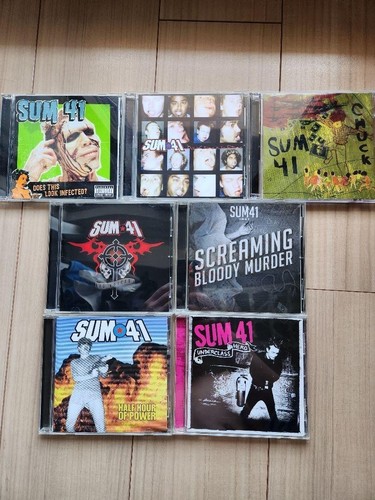 SUM 41 CD 7 titres Set From Japan | eBay