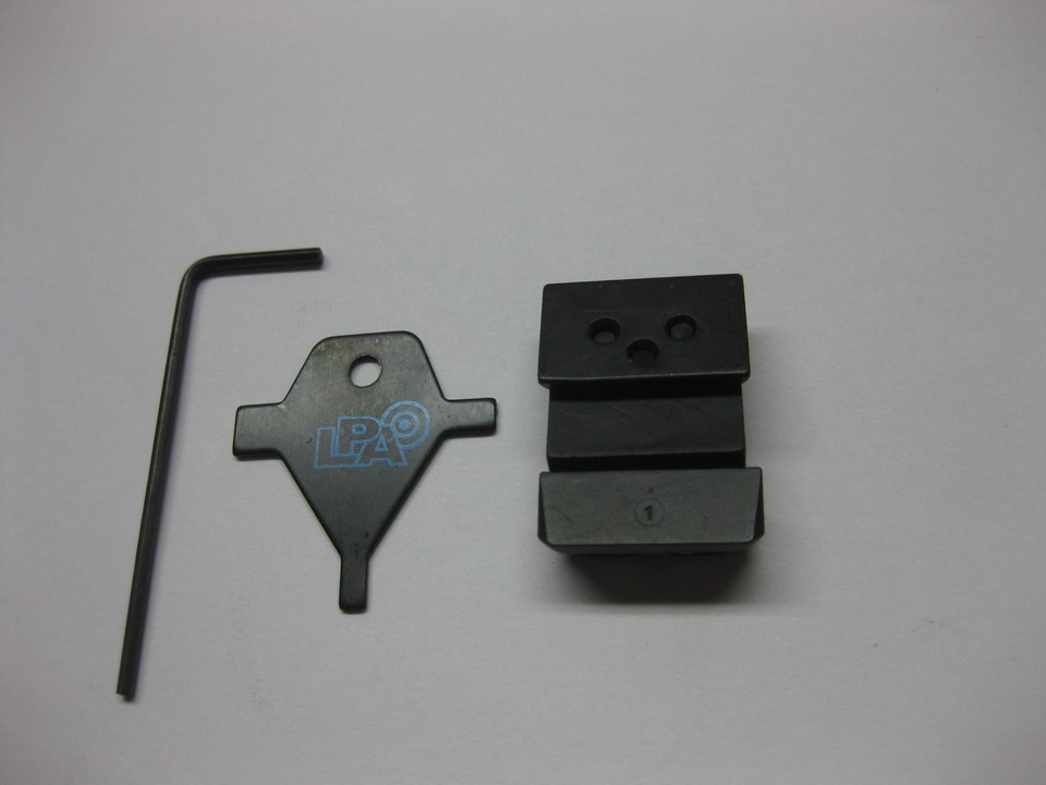 LPA MIM REAR SIGHT For Crosman Guns with a Steel Breech 2240 2250 1322 ...