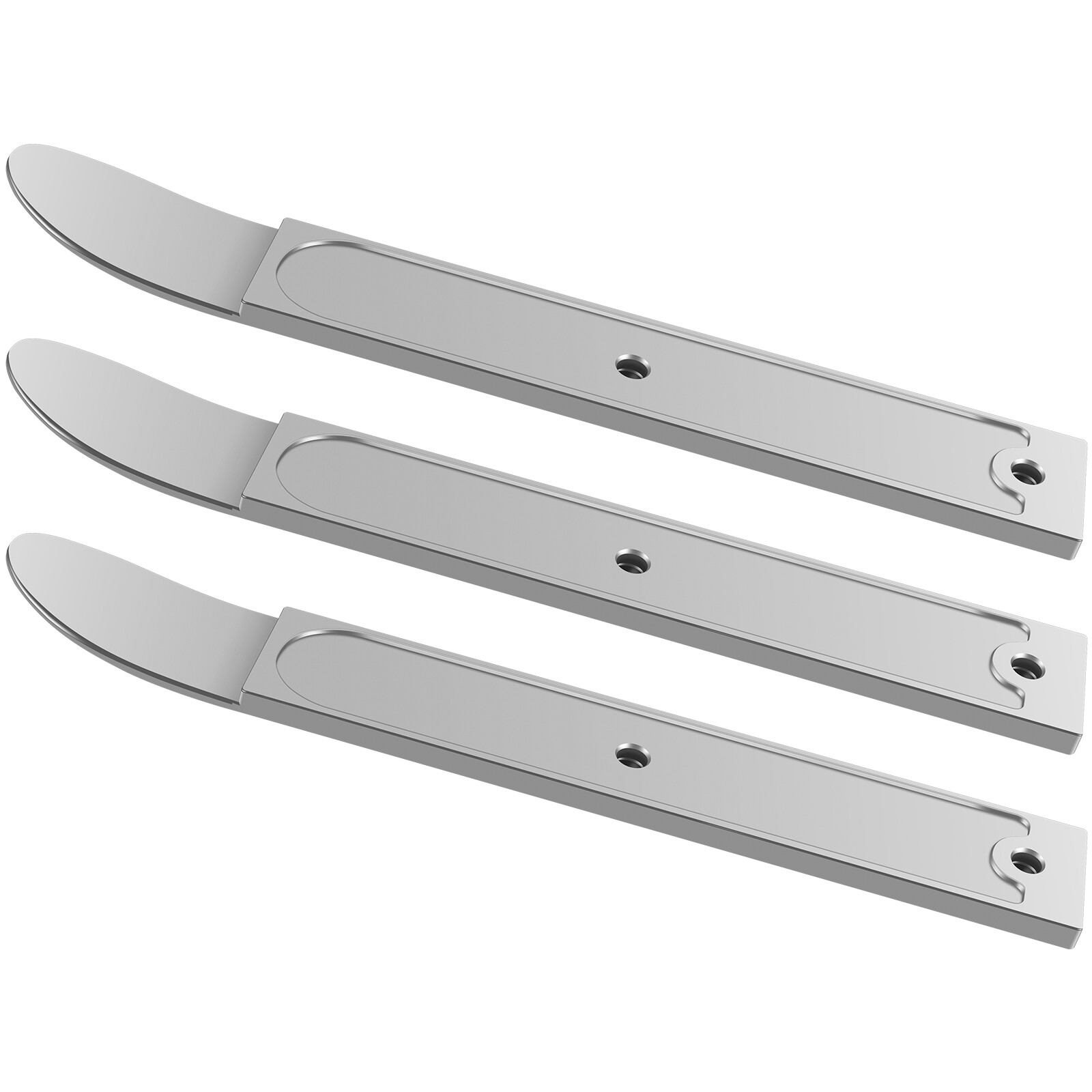 3Pcs 7.08"Pocket Pry Tool 4140 Steel Pry Bar Car Trim Removal Portable ...