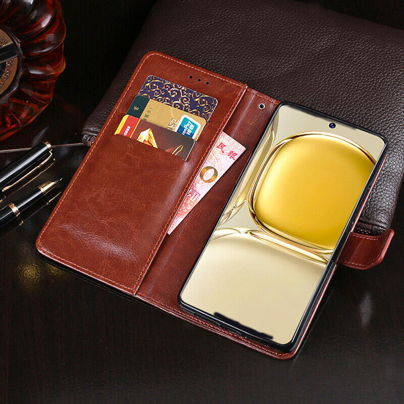 Luxury Magnetic Flip Leather Case Cover For Xiaomi Redmi Note 13 12 11 ...