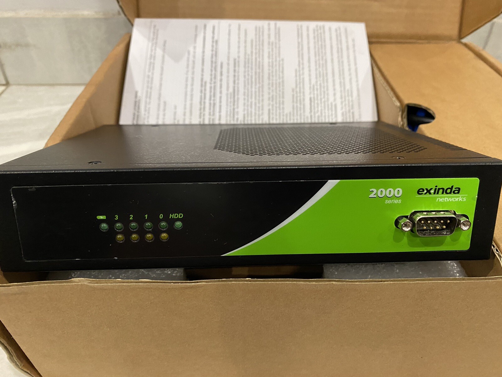Brand New Exinda Network 2000 Series Exinda 2800 WAN & Application ...