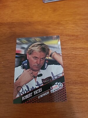 1994 Finish Line Racing Robert Yates Hand Signed Card #119 C005975 | eBay