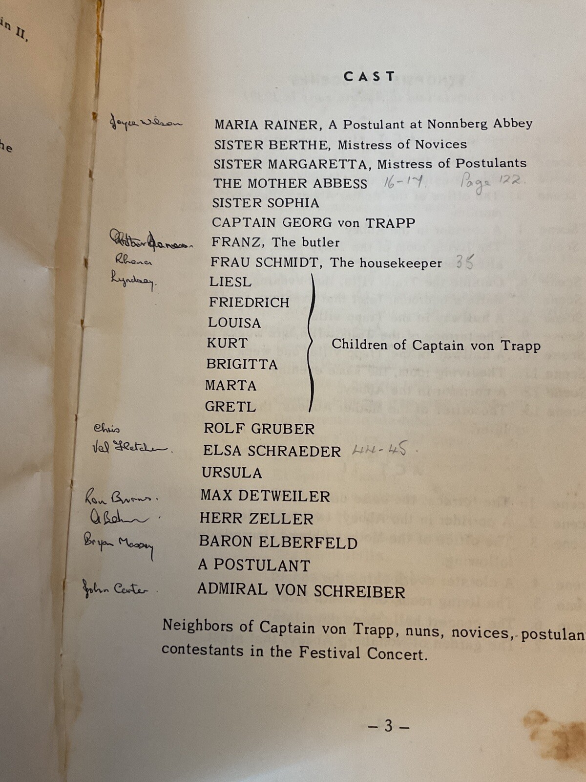 The Sound of Music Libretto Theatre script ,VERY RARE 1959/60 ...