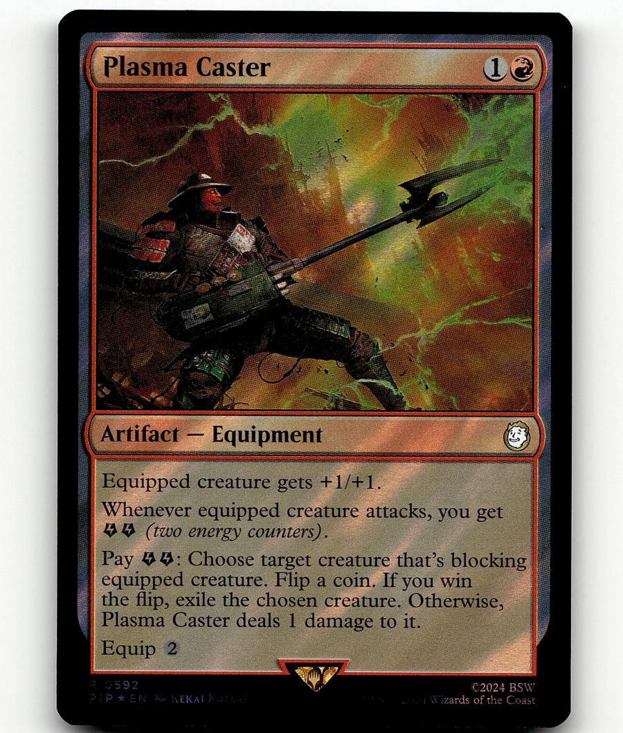 MTG Plasma Caster (Surge Foil) - Universes Beyond: Fallout | eBay