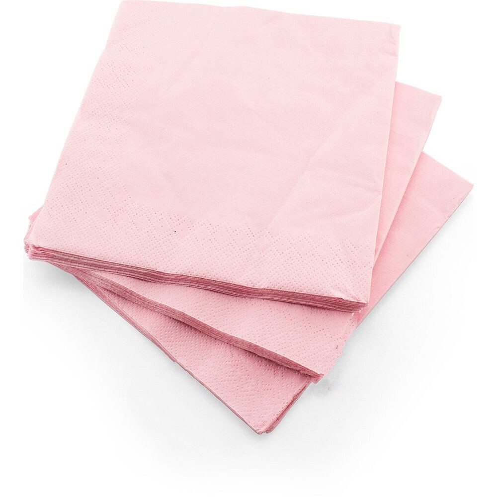 Paper Napkins 33cm x 2ply Party Tableware Solid Colour All Occasion 20 ...