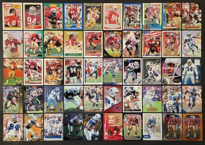 Lot of 50 Different CHARLES HALEY Football Cards HOF 1987-2021 FB2263 ...