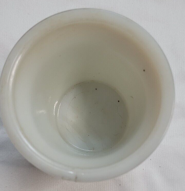 Maclaren’s Imperial Cheese Milk Glass Jar 3.25" tall Embossed Bottom ...