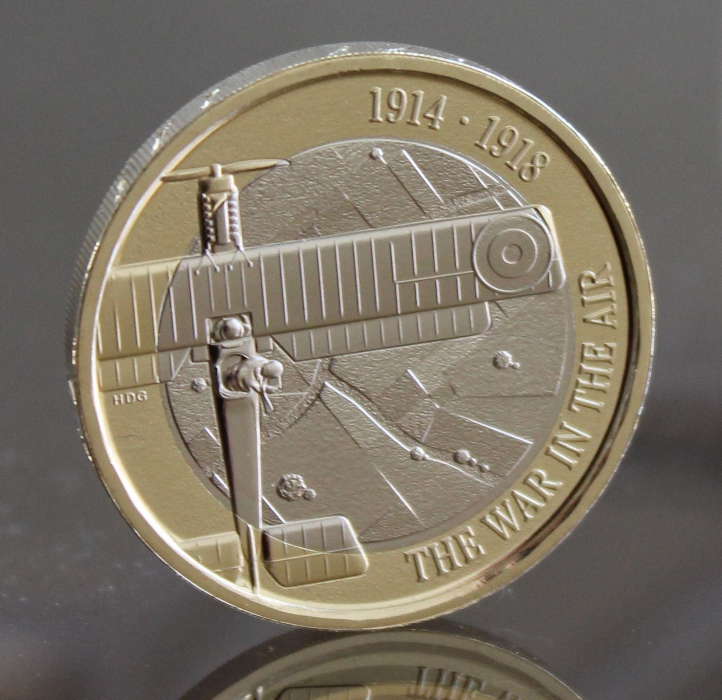 2017 Royal Mint First World War Aviation Two Pound £2 Coin BU ...