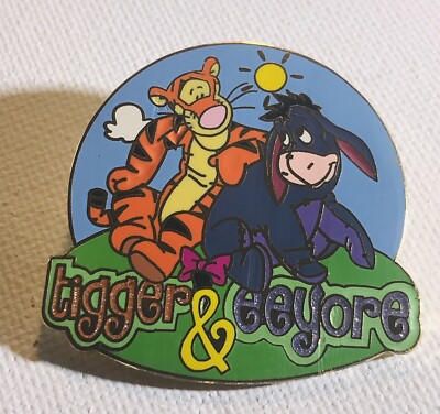 Disney Pooh Bear & Gang Tigger & Eeyore Pin | eBay