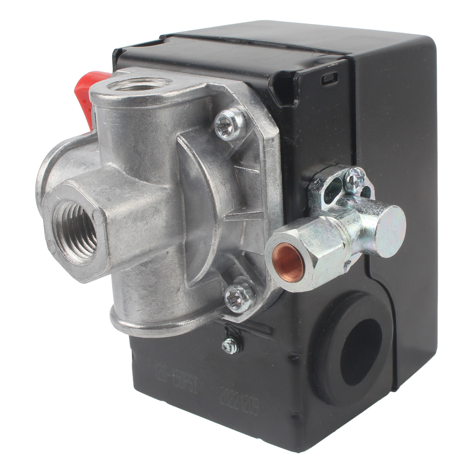 D26612 Air Compressor Pressure Switch for Porter Cable 150/120 PSI 4 ...