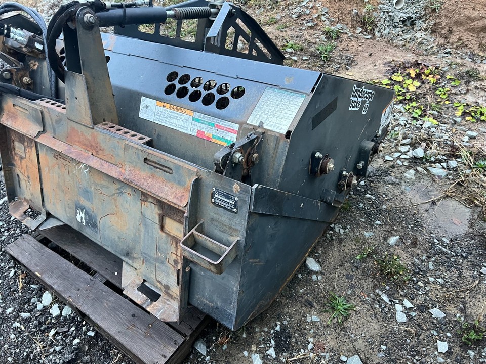 USED 2016 BOBCAT SKID STEER LR5B 5FT 60" LANDSCAPE RAKE / ROCKHOUND ...
