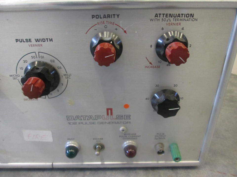 DataPulse, 102 Pulse Generator, 37000-011, 115VAC, Used | eBay