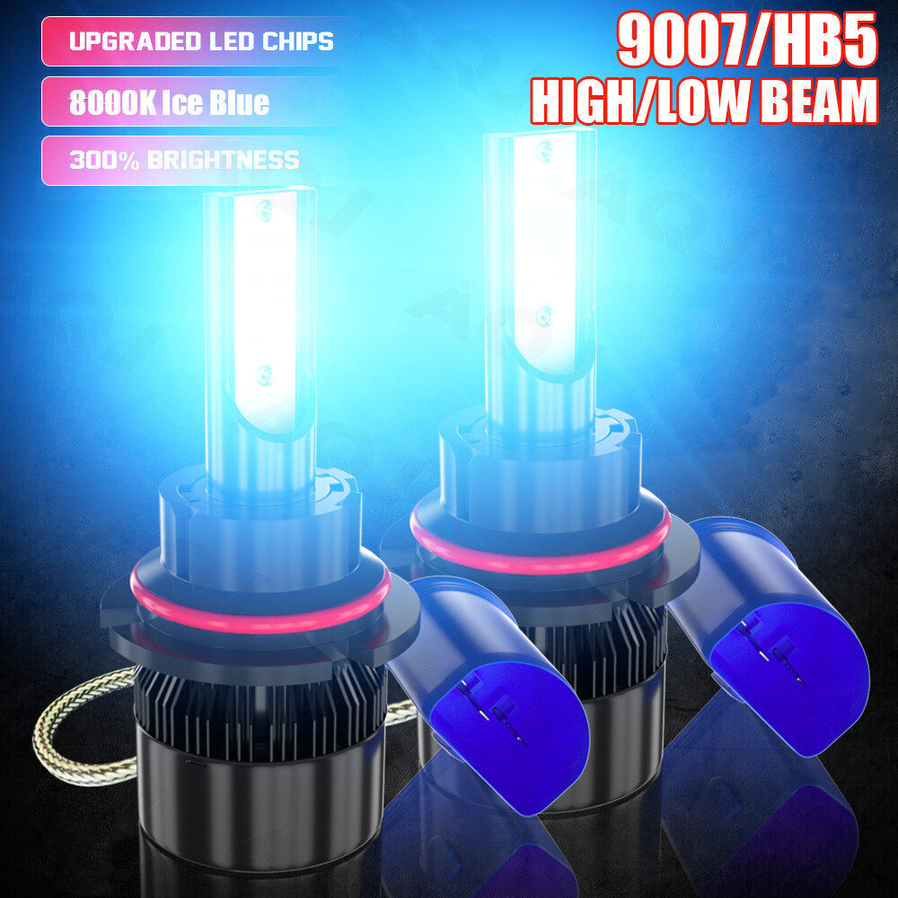 For International 4300 4400 4300LP 2011-2018 2Pcs 9007 LED Headlight ...