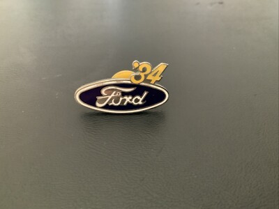 Ford '34 Lapel Pin Ford Motor Company Logo Commemorating 1934 Vehicle ...