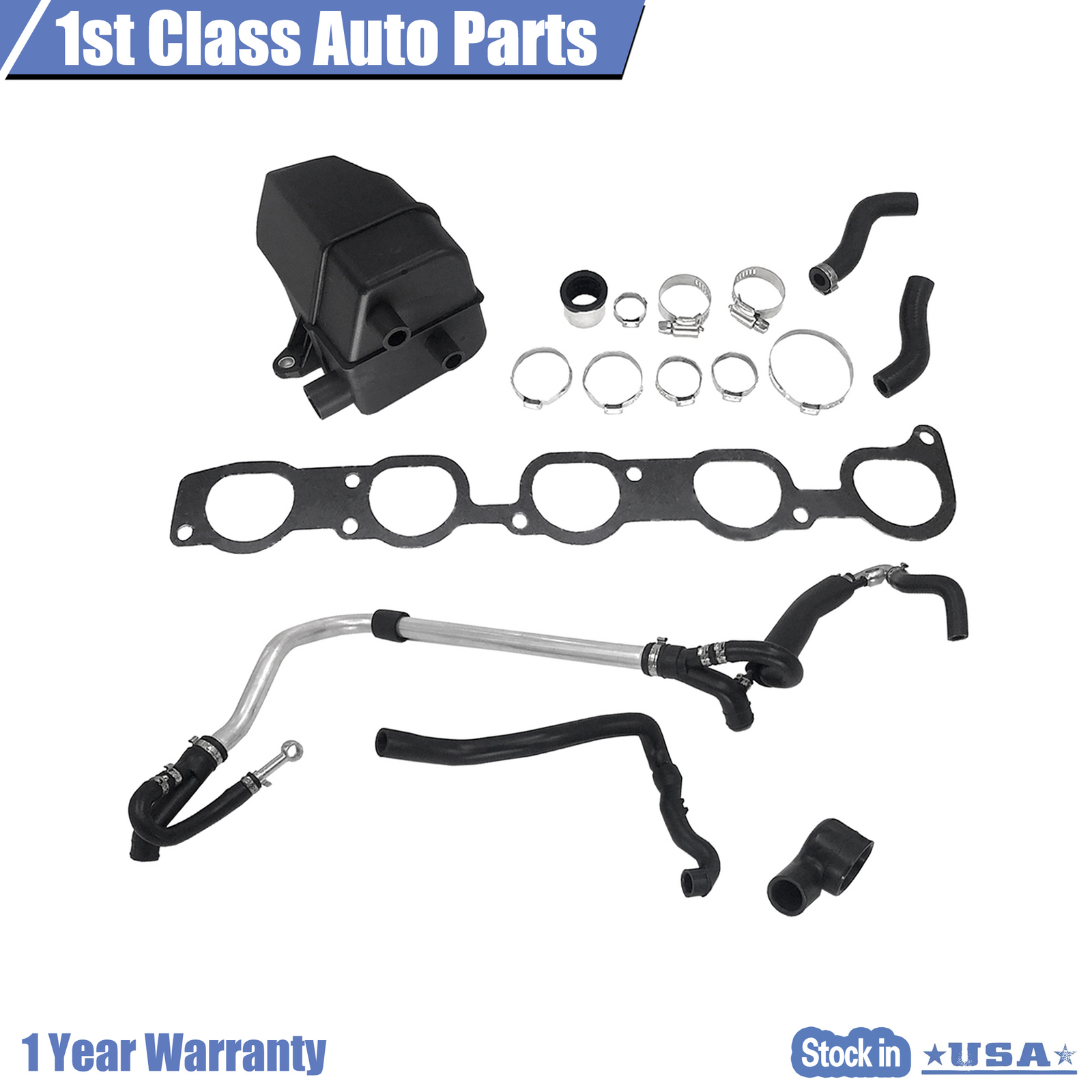 Vent Pipe Kit For 2004-2007 Volvo S60 S80 V70 XC70 XC90 [30731068] | eBay